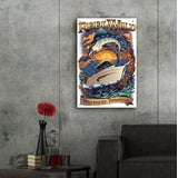 Epic Art 'Marlin Fishing Boat Reel Wild' by Flyland Designs, Acrylic ...