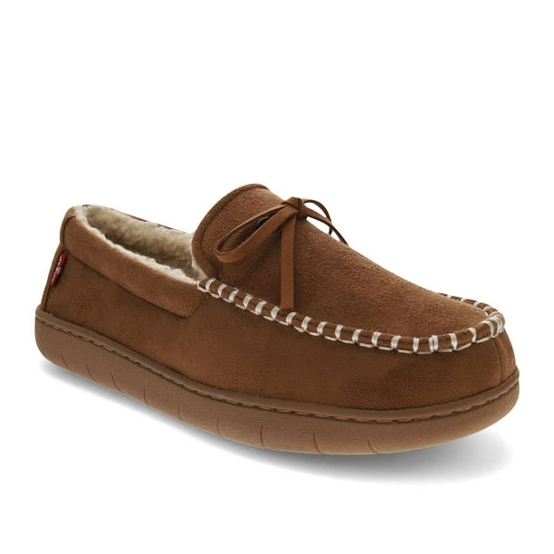 Levi's Mens Kameron 2 Microsuede Moccasin House Shoe Slippers - Walmart.com