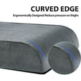 Recliner Seat Cushion with Lumbar Supportive Pillow Extra Large Non ...