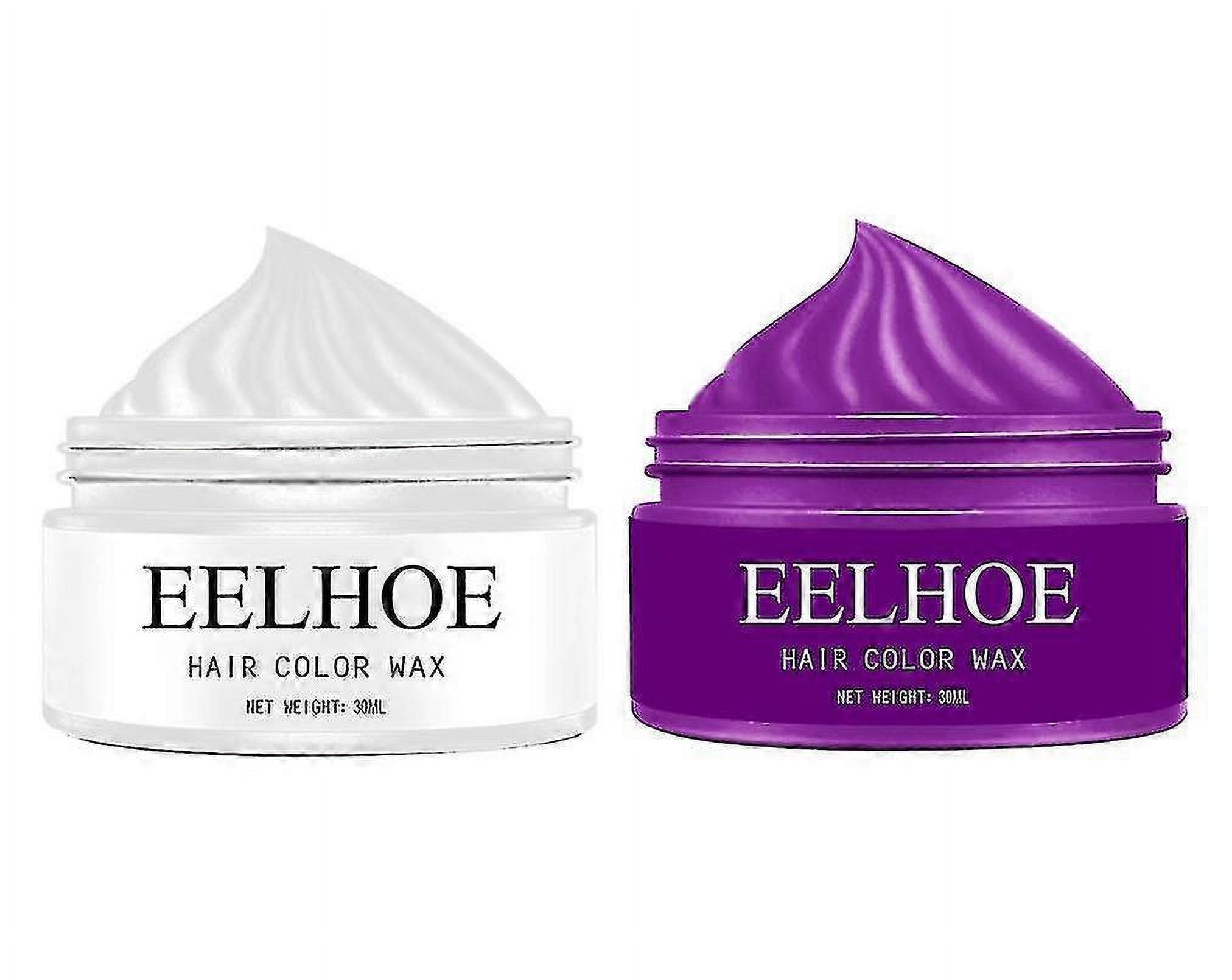 Cera para cabello de colores Granny Gray, barro para cabello, peinado ...