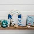 Relax at the Beach - 4" x 6" MDF Plaque - Walmart.com