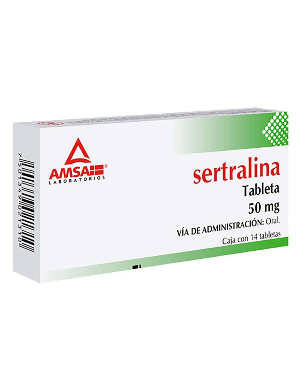 Sertralina 50 mg Caja Con 14 Tabletas. | Walmart en línea
