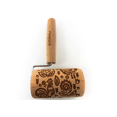 Stodola Engraved Mini Rolling Pin with FOLK ROOSTER Pattern - Walmart.com