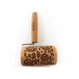 Stodola Engraved Mini Rolling Pin with FOLK ROOSTER Pattern - Walmart.com