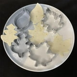 Fall Leaf Cookie Cutter Set-4 Piece-Maple Leaf, Oak Leaf, Leaf Shapes ...