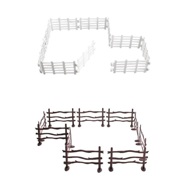 Fencing Playset,Fencing Panel Accessories Playset Fence Toys,Farm Fence ...