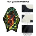 Devil Snake Demon Japanese Hair Cut Hairdressing Cape Apron Waterproof ...