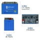 YTZ14S 230CCA GEL Battery for Honda ST1300 ABS (2003 - 2012) - Walmart.com