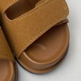 Crunowin Girls' Summer Sandals Thick Sole Solid Color Soft Non-Slip ...