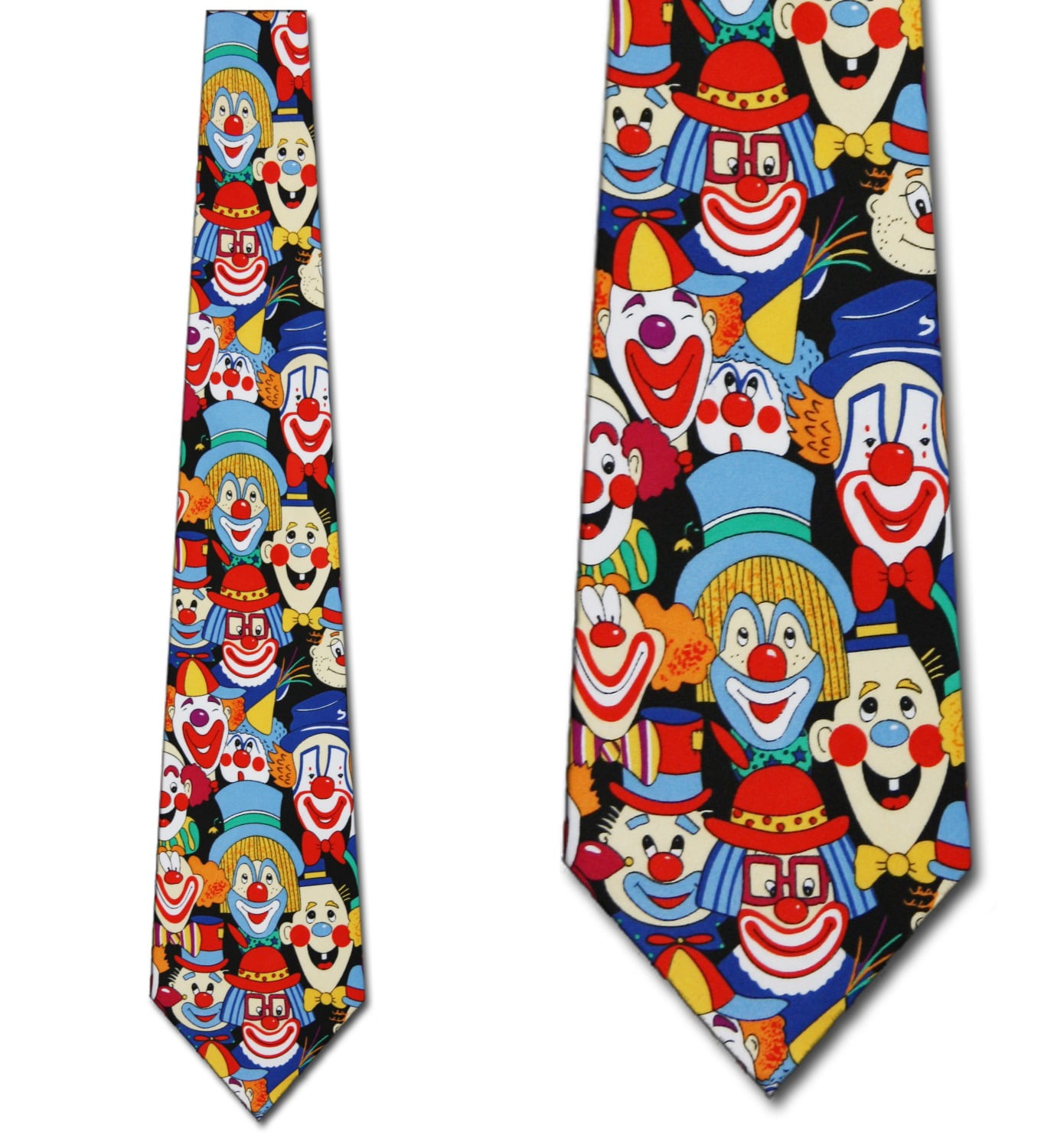 Big Clowns Allover Necktie Mens Tie - Walmart.com