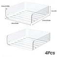 Tomorotec A4 Size Stackable Desk Tray Set, Office Document & Book ...