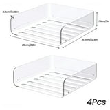 Tomorotec A4 Size Stackable Desk Tray Set, Office Document & Book ...