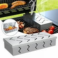 Lunaluna Clear!!Grill Box Stainless Steel Works With Wood Chips BBQ ...