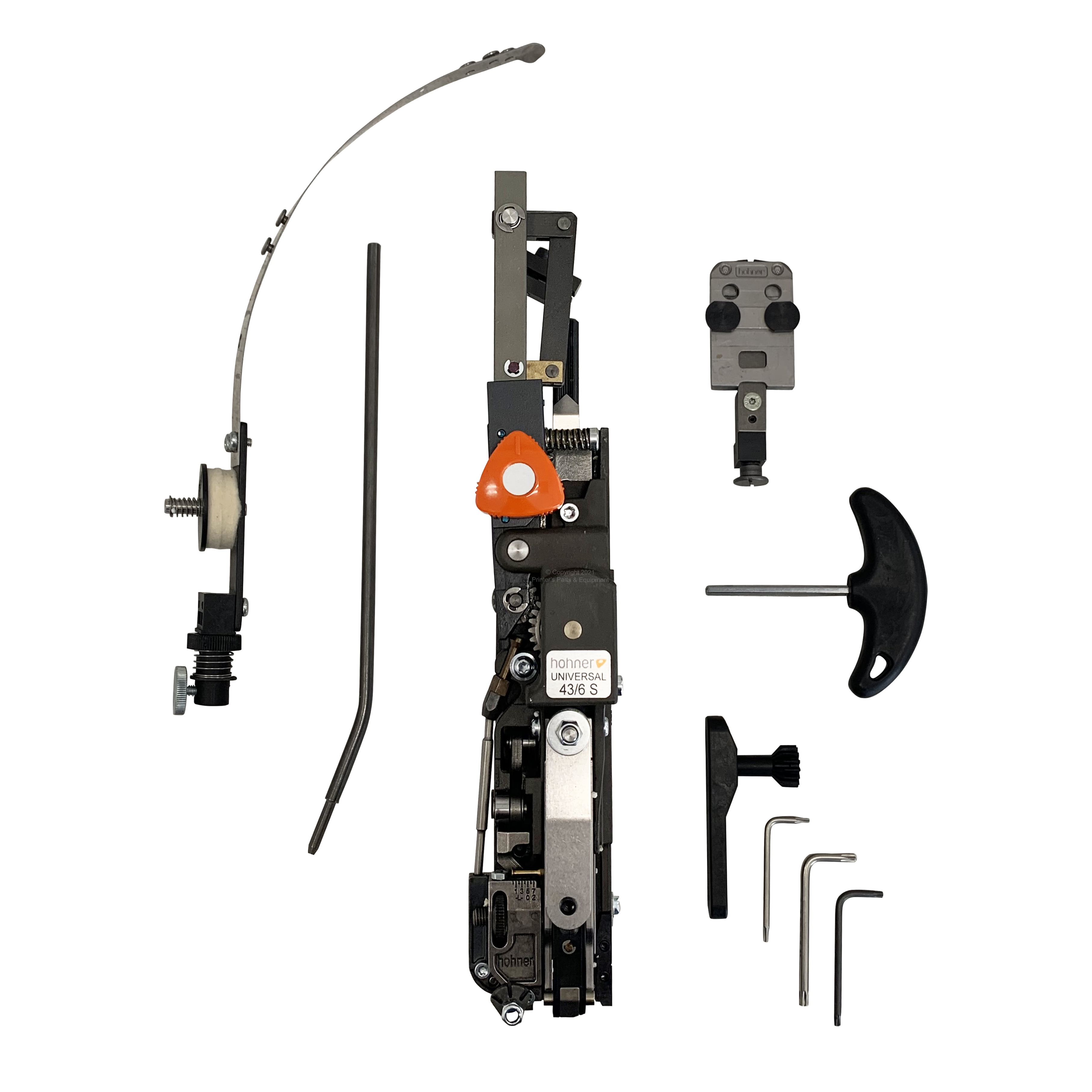 Hohner Stitcher Head Model 43/6S STANDARD 24-28 Gauge Wire - Walmart.com