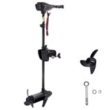 Costway New 86lbs Freshwater Transom Mounted Trolling Motor 36" Shaft - Walmart.com