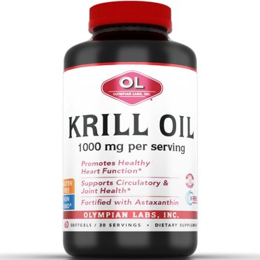 Doctor's Best Enhanced Krill Plus Omega-3 Softgels, 60 Ct - Walmart.com