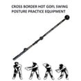 Golf Swing Trainer Portable Golf Training Aid Adjustable to Improve ...