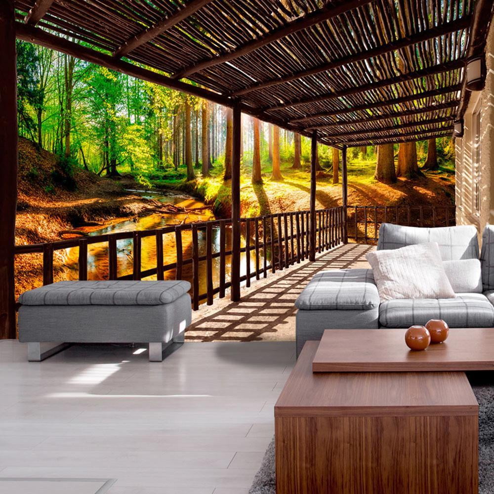 Tiptophomedecor Landscape Wallpaper Wall Mural - Getting Back To Nature ...