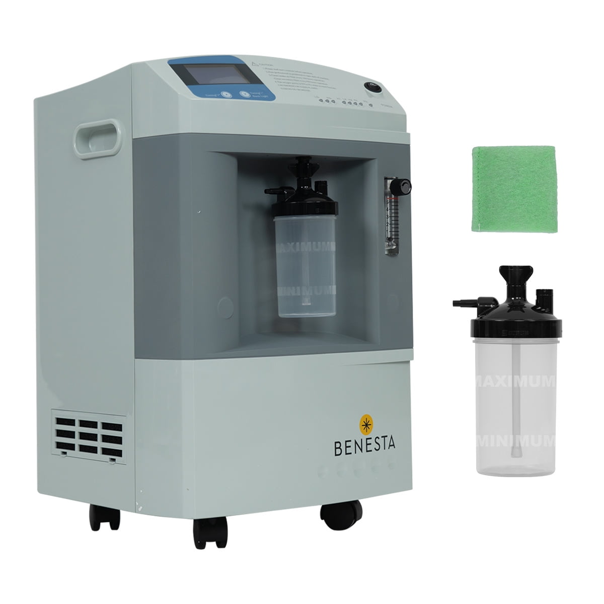 Concentrador de Oxígeno 5 Litros Grado Hospitalario Benesta | Walmart ...