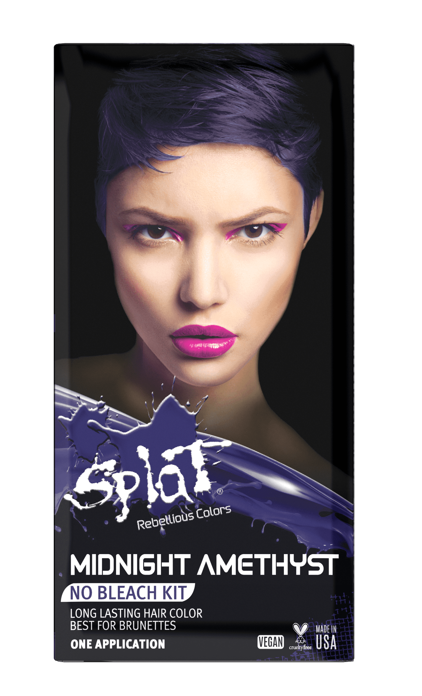Splat Midnight Amethyst Hair Dye, Semi-Permanent Purple Color - Walmart.com