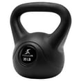 ProsourceFit Vinyl Coated Kettlebell, Cast Iron, 10-35 lb, Full Body ...