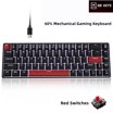 AJAZZ AK680 65% Wired Hotswap Mechanical Keyboard,68-Key Portable Anti ...
