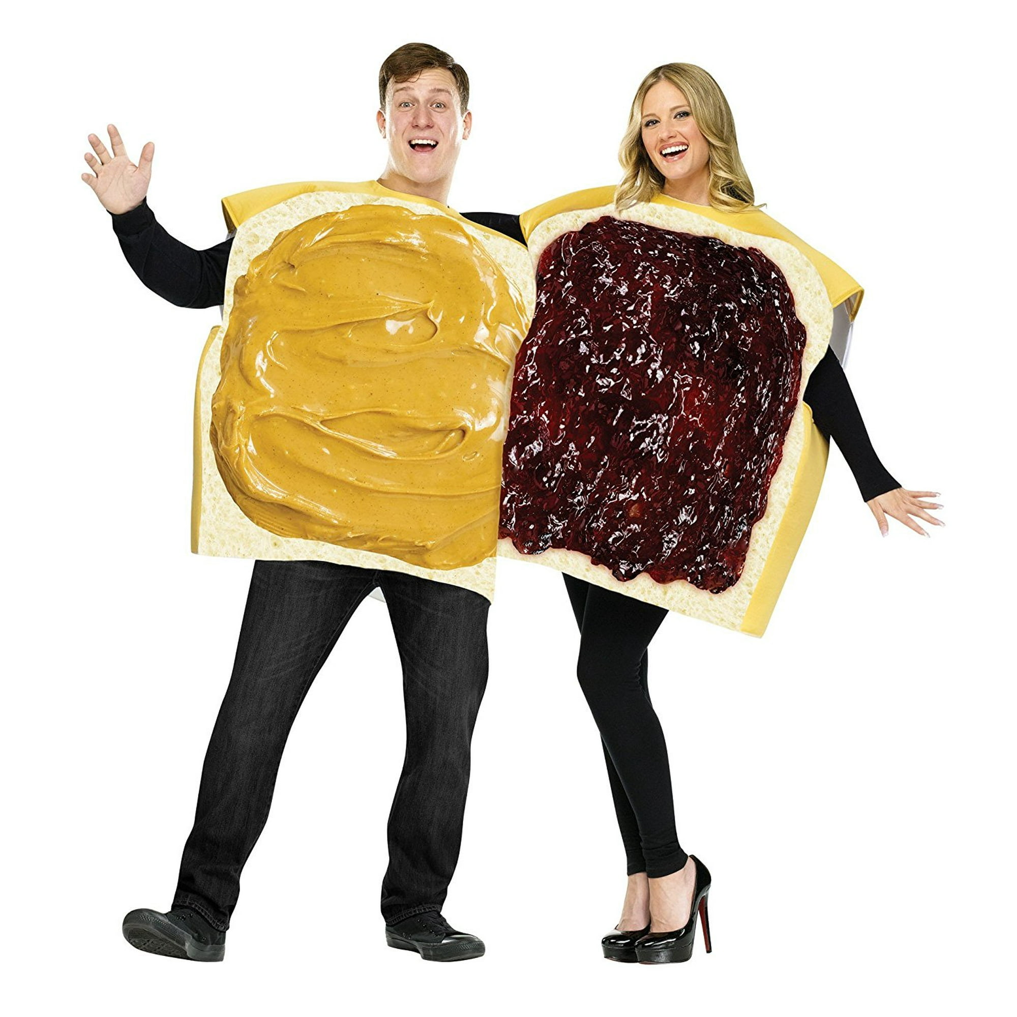 Click here for Fun World Peanut Butter/Jelly Adult Couple Costume... prices