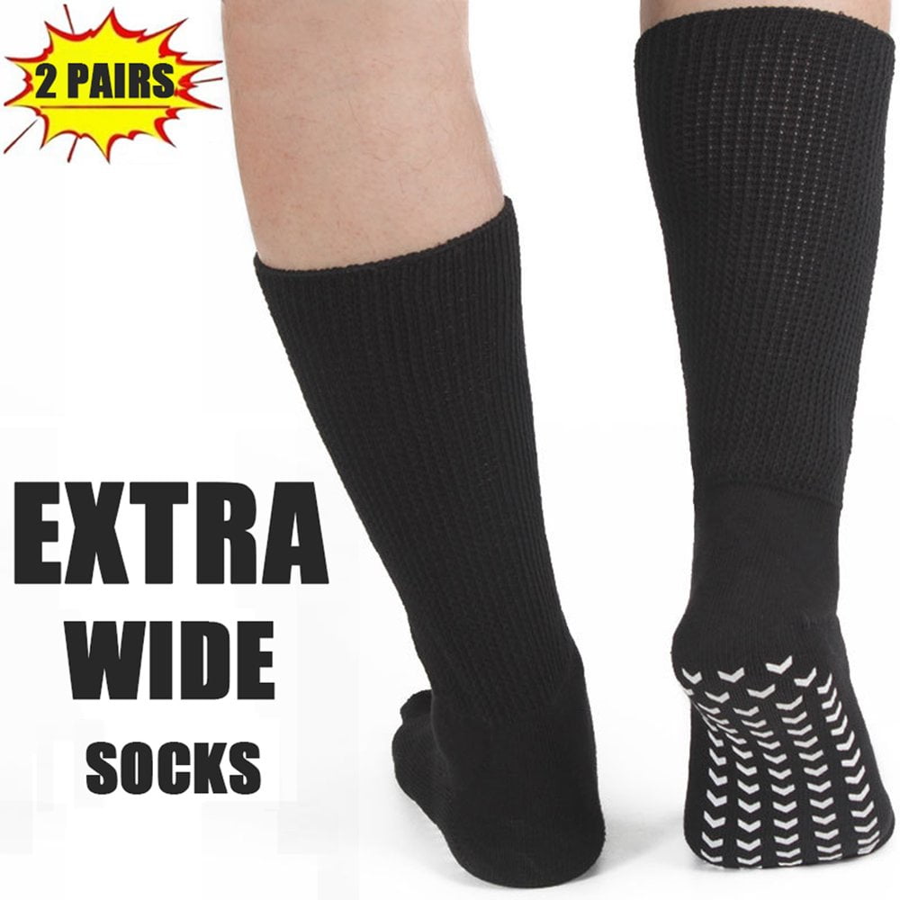 Click here for Generic 2 Pairs Extra Wide Calf Socks Plus Size An... prices