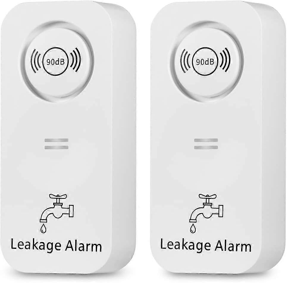 Water Detector Leak And Water Drop Alarm 90db Siren Wireless Water ...