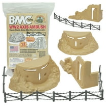 BMC Toys Military Soldier D-Day Tank Battle - 36pc Plastic Army Men ...