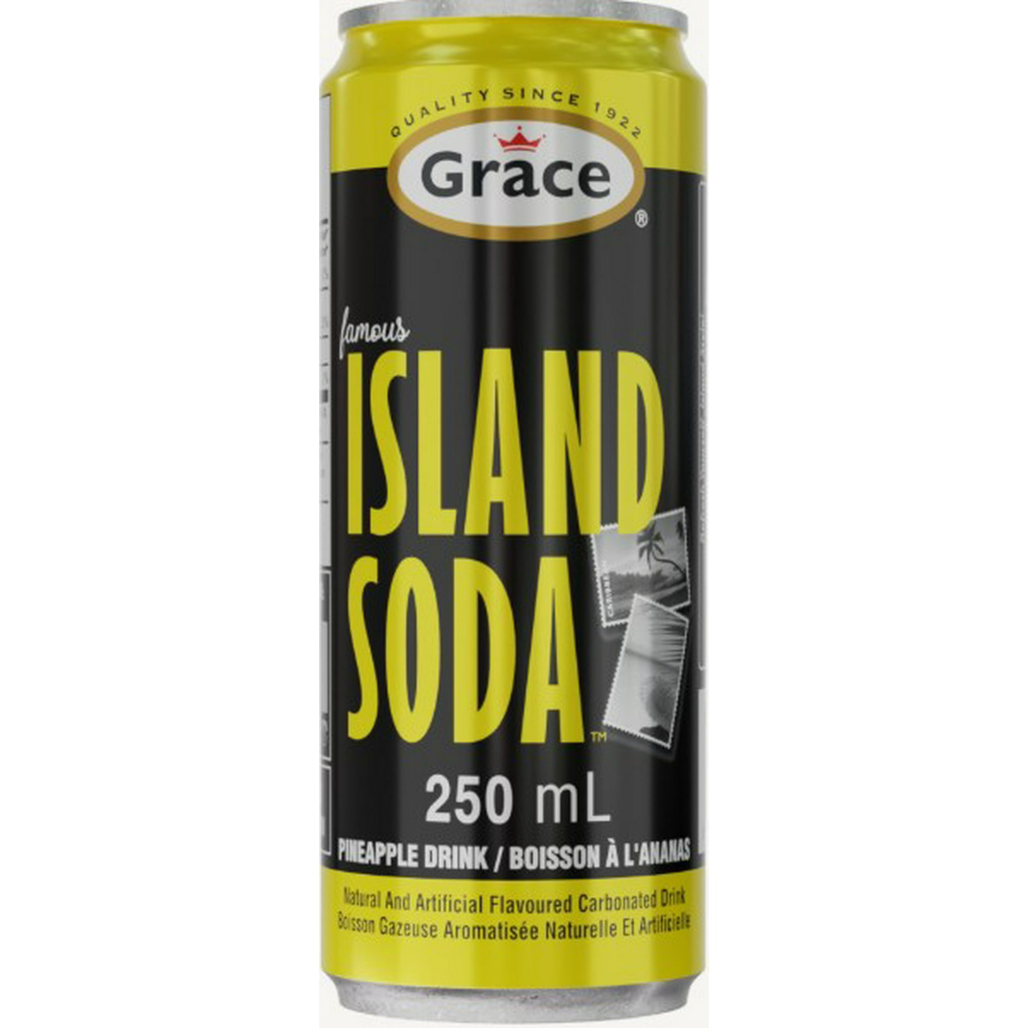 Click here for Grace Famous Island Soda (Can): Pineapple Drink 25... prices