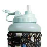 HydroJug Floral 73oz Jug and Sleeve - Features Leakproof, Carry Handle ...