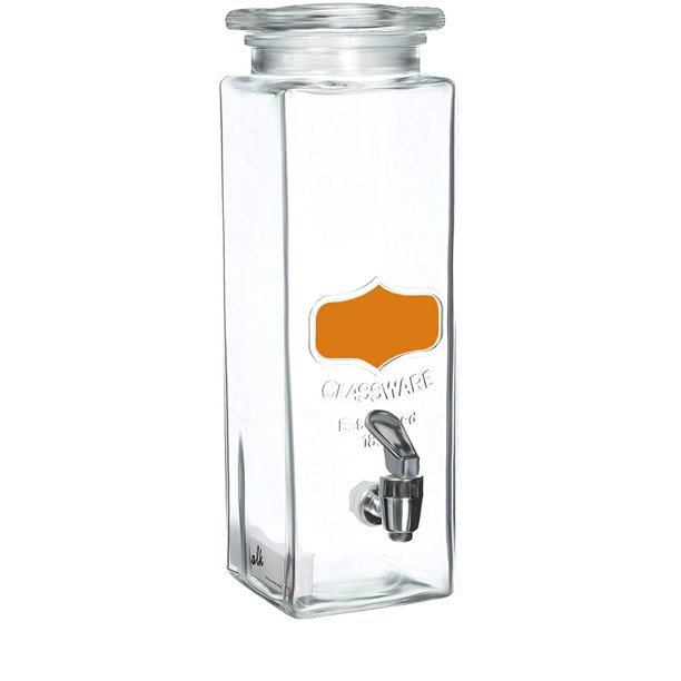 Circleware Yorkshire Element 80Oz. Dispenser With Gold Metallic Panel ...