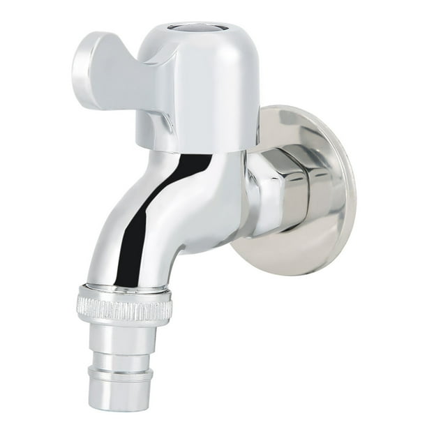 Water Faucet,G1/2in Wall Mounted Laundry Washing Machine Faucet Washing ...