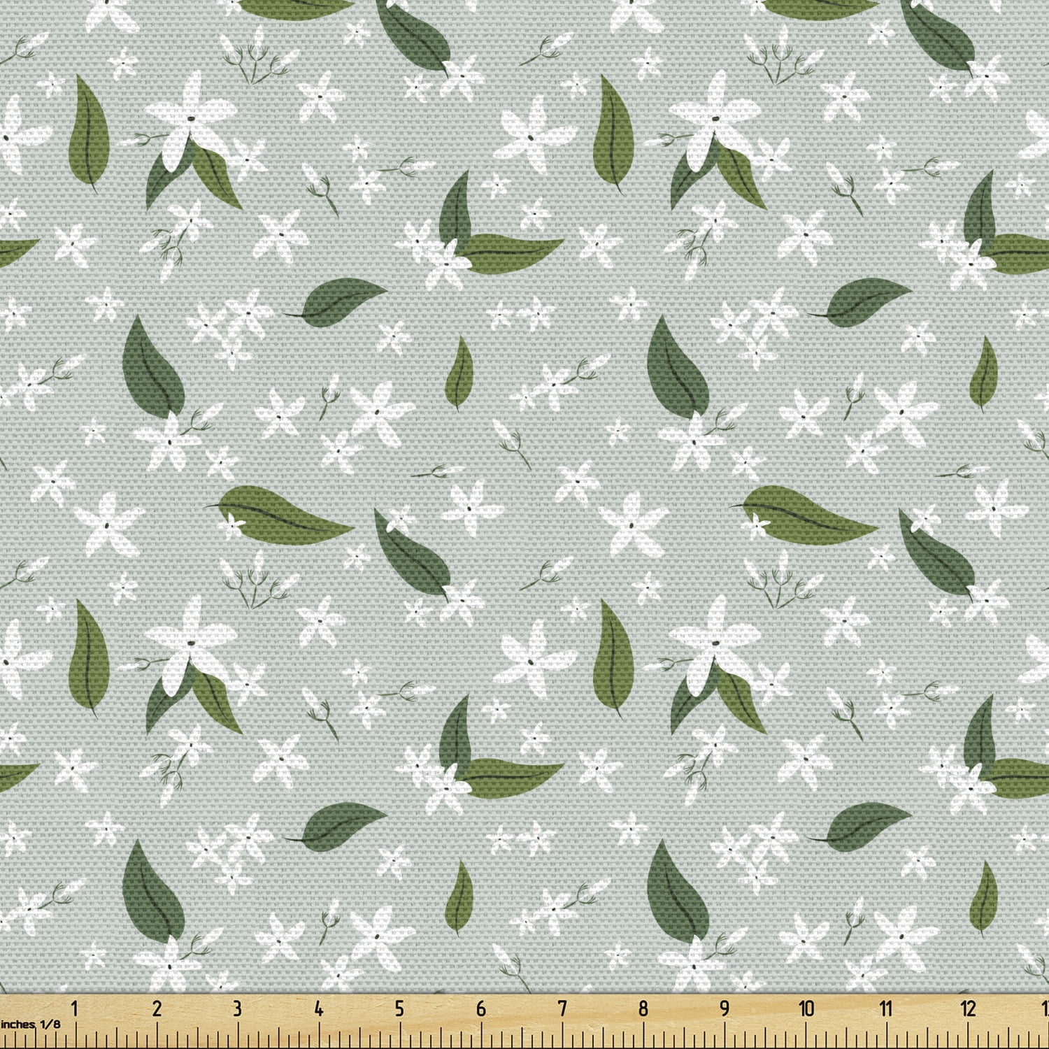 Jasmine Sofa Upholstery Fabric by the Yard, Spring Art Pattern with ...