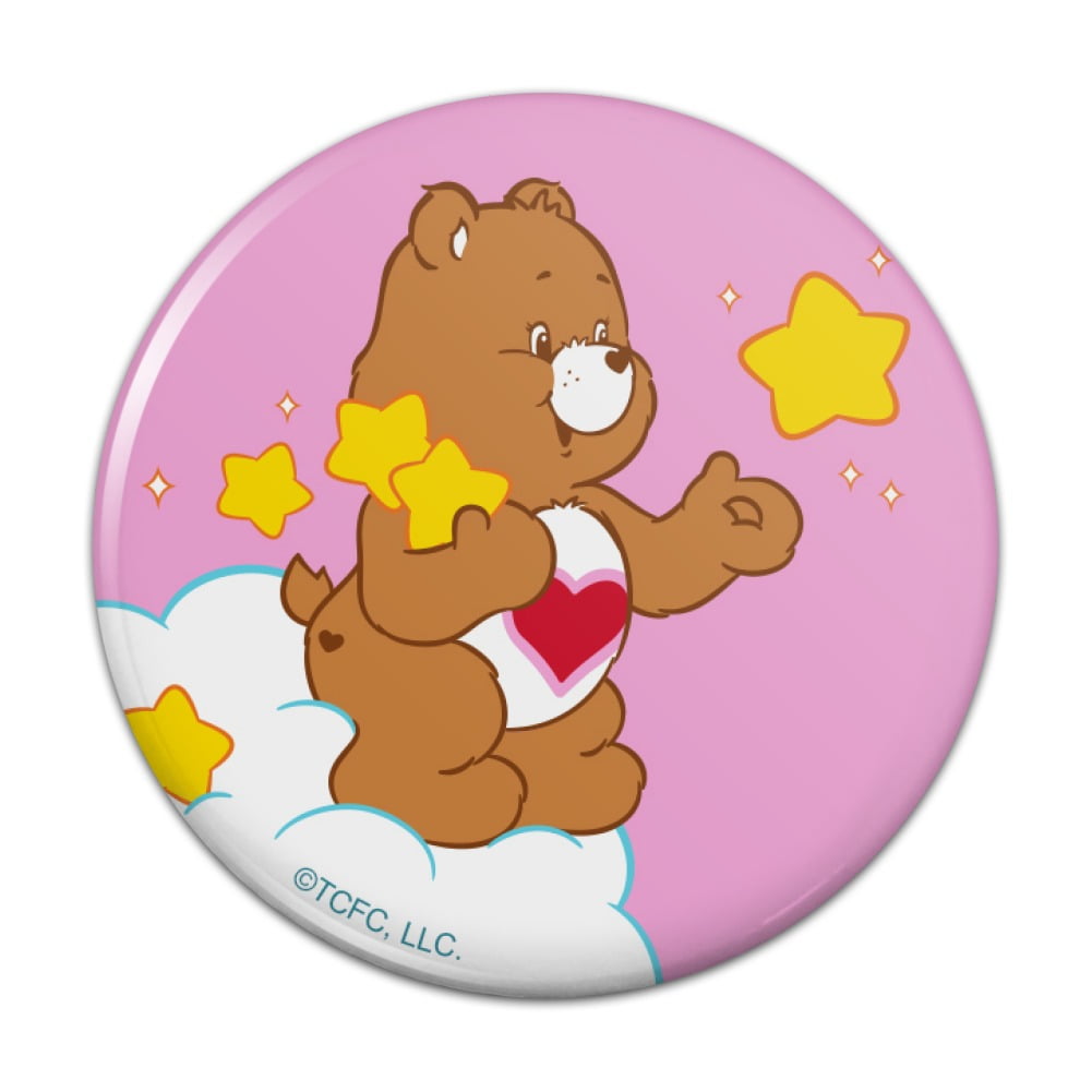 Care Bears Tenderheart Bear Pinback Button Pin - Walmart.com