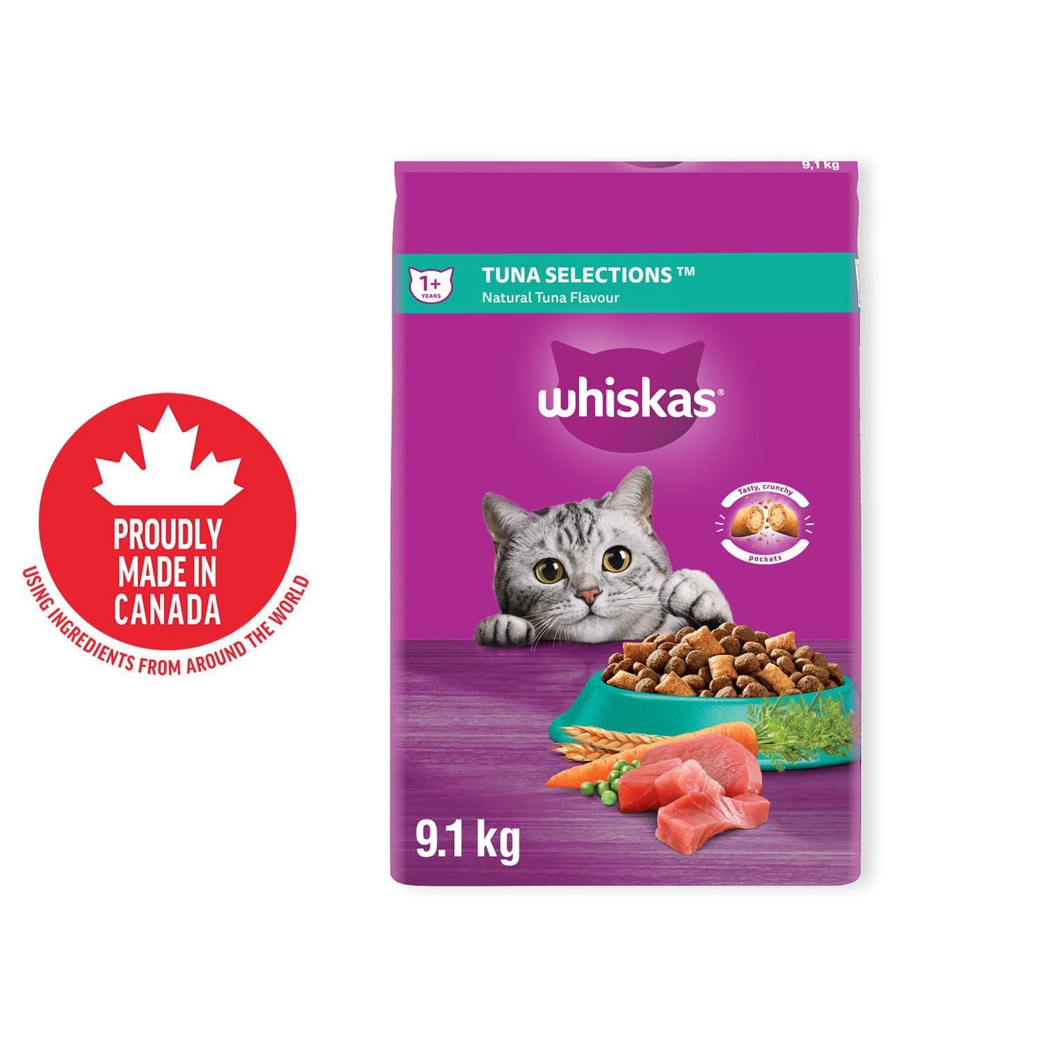 Click here for Whiskas Tuna Selections Adult Dry Cat Food Natural... prices