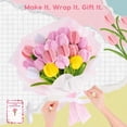 600 Pipe Cleaners Chenille Stems Flower Making Kit, 6 Colors with ...