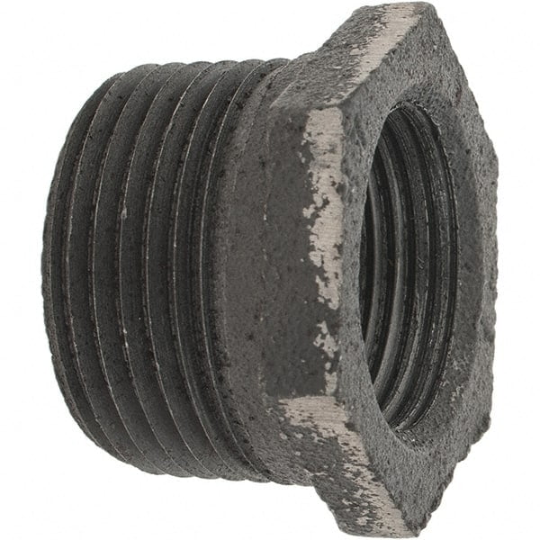 5 Pack Bushing: 1 x 3/4" Steel, Black Finish, Class 150 - Walmart.com