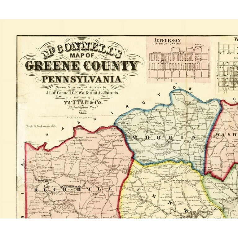 Old Greene County Pennsylvania