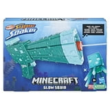 Walmart Exclusive: Nerf Super Soaker Minecraft Glow Squid Water Blaster ...