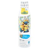 Pure Sun Defense Minions Sunscreen Spray Broad Spectrum, SPF 50, 6 fl ...