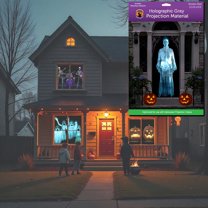 Reaper Brothers Holographic Gray 5.5 ft x 9 ft High Resolution Rear ...