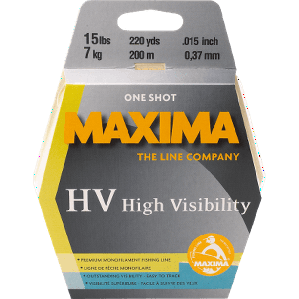 Maxima High Visibility Fishing Line - Walmart.com
