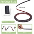 1 Set 3 Rolls 3 Colors PVC Self-Adhesive Flexible Molding Trim Ceiling ...