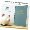 hgudesign Monthly Budget Planner Book 2025 (Undated) with 12 Pockets ...