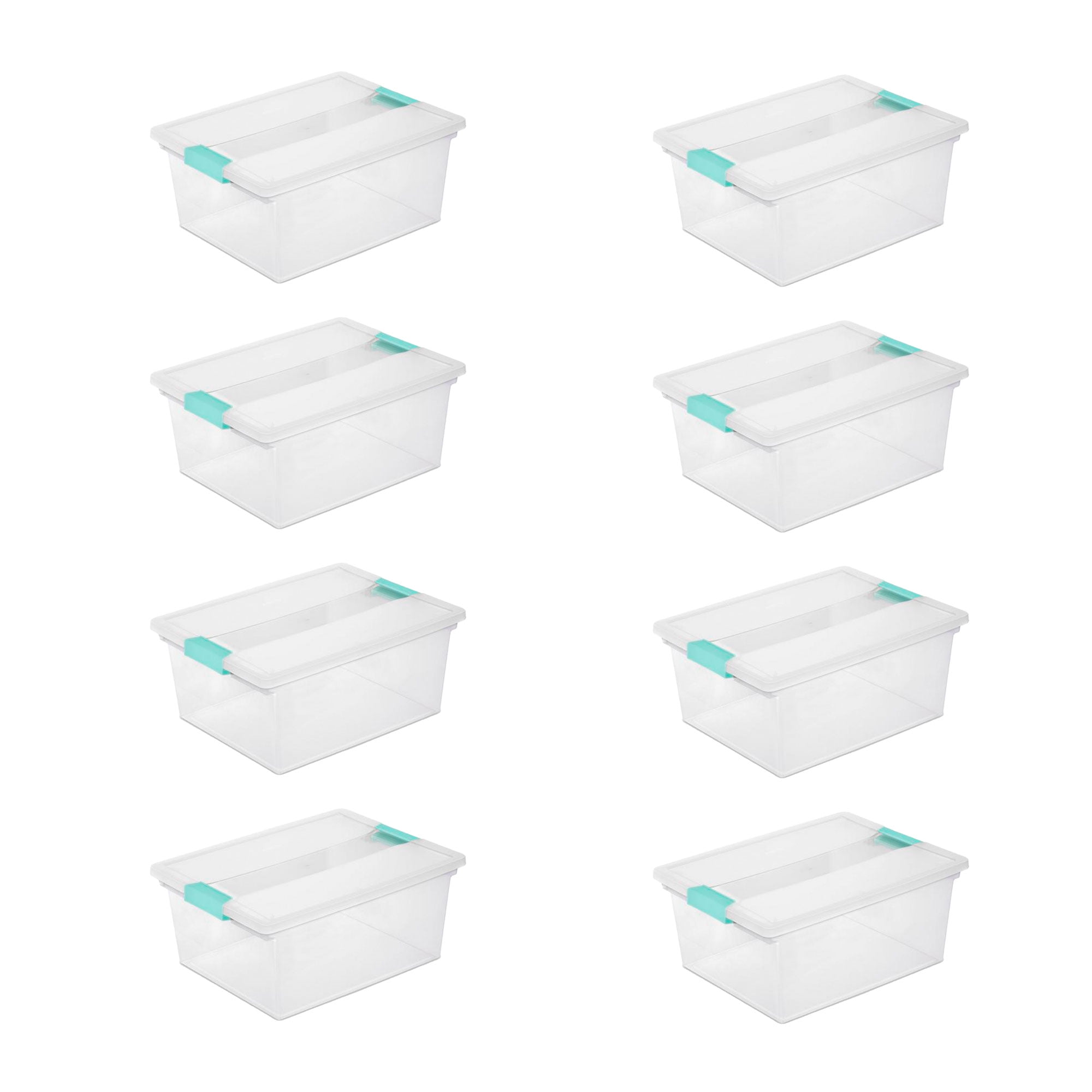 Click here for Sterilite Deep Clear Plastic Storage Bin With Clea... prices