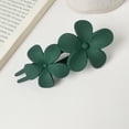 5 Pcs Vintage Flower Hair Clips, Matte Plastic Hair Claws, Lightweight ...
