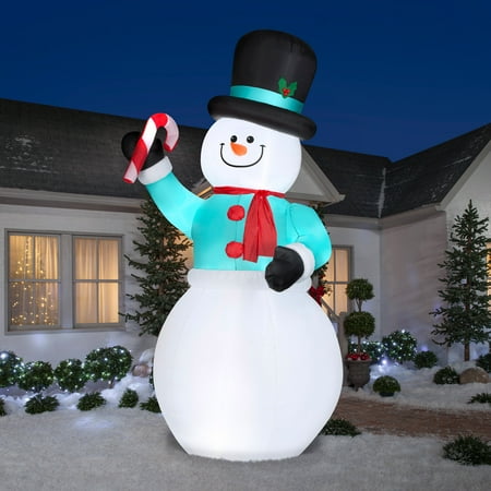 Giant 3.66 m (12 ft.) Inflatable Snowman - Walmart.ca