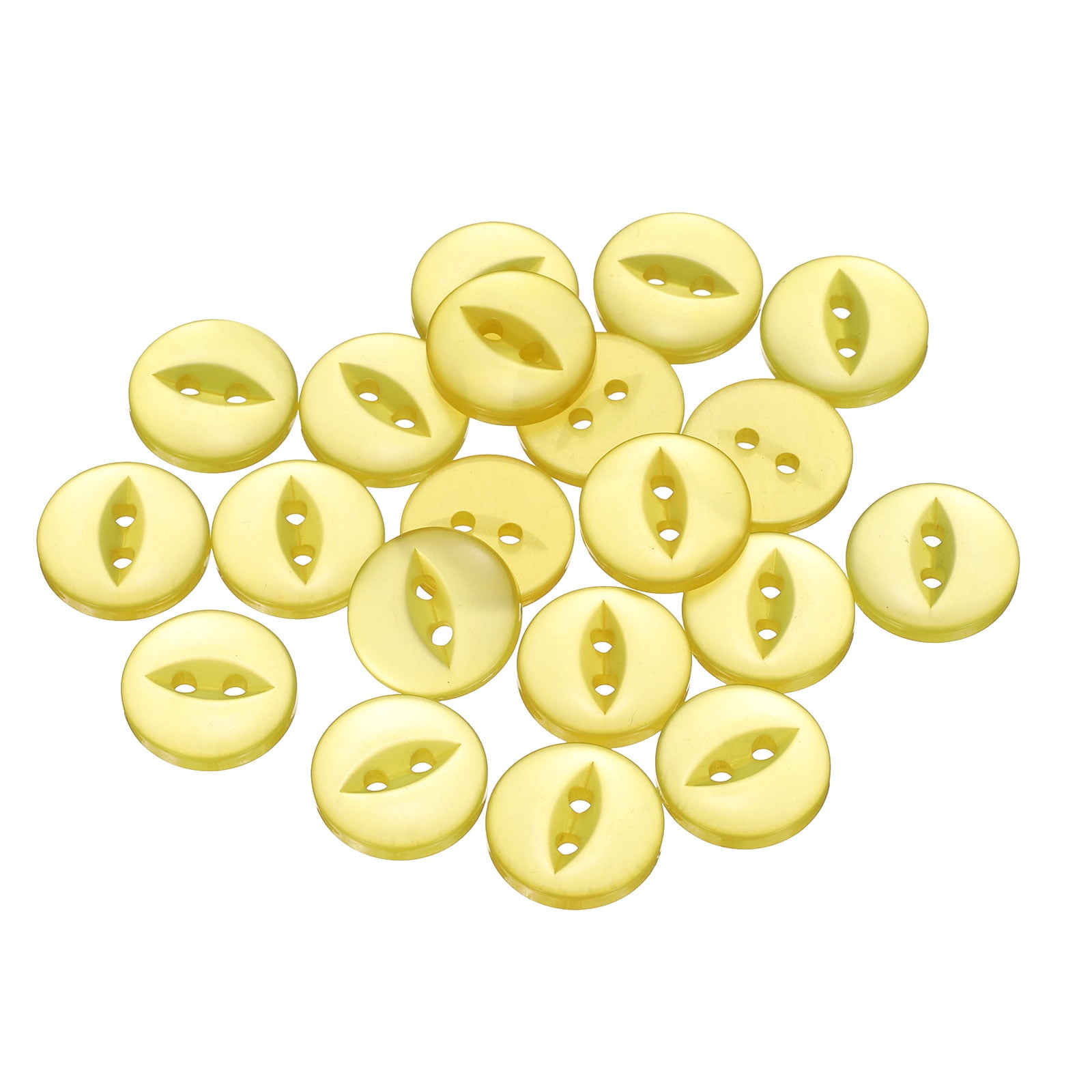 Click here for Uxcell 20pcs 24l Yellow Round Sewing Buttons 15mm... prices